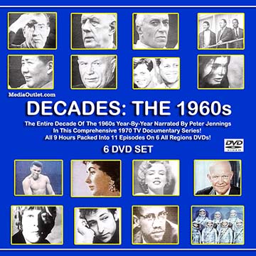 Decades: The 1960s Complete 11 Part TV Documentary Series Narrated By ...
