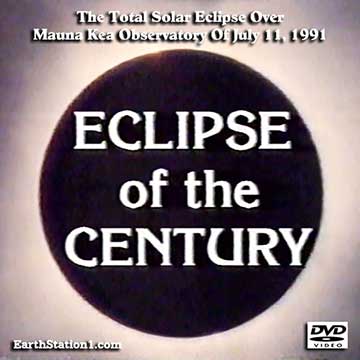 Eclipse Of The Century Over Mauna Kea Observatory July 11 1991 MP4 DVD