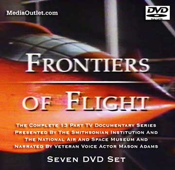 Frontiers Of Flight Aviation History TV Series DVD, MP4, USB Drive