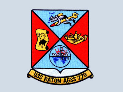 Submarine Patch: USS Raton AGSS-270