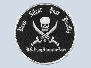 Submarine Patch: US Submarine Force - Deep, Silent, Fast, Deadly