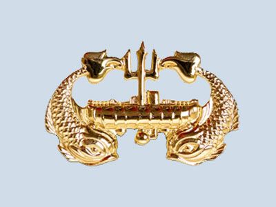 Deep Submergence Breast Insignia - Officer