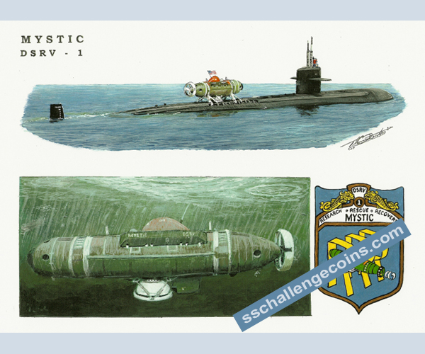 Submarine Art: Mystic DSRV-1