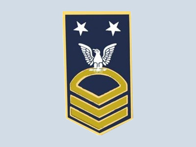 E9 Master Chief Petty Officer Rank Insignia Pin
