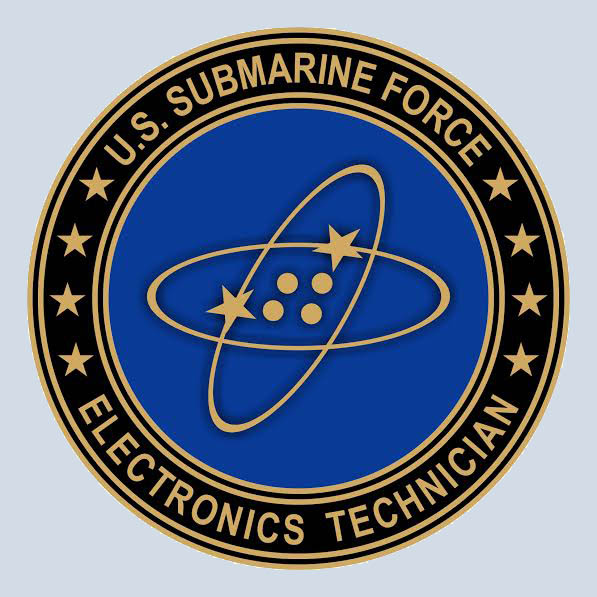 Submarine Rating Decal: Electronics Technician (ET)