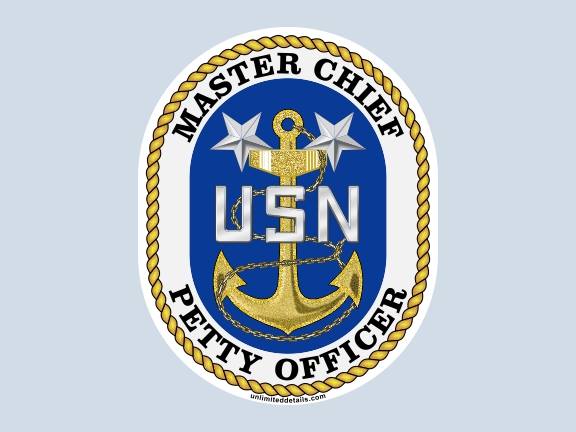 Master Chief Petty Officer Decal