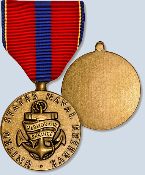 Full Size Medal: Naval Reserve Meritorious Service