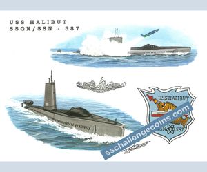 Submarine Art: USS Halibut SSGN-587 - Bow Thruster