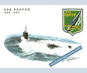 Submarine Art: USS Puffer SSN-652