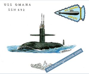 Submarine Art: USS Omaha SSN 692