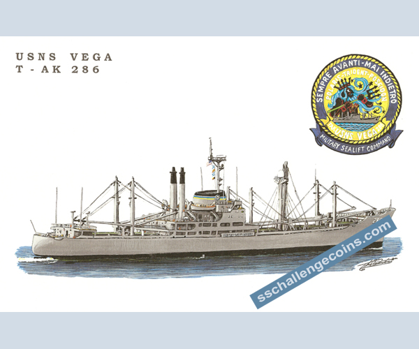 Submarine Art: USNS Vega T-AK-286