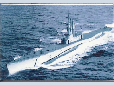 Submarine Magnet: USS Perch SS 313