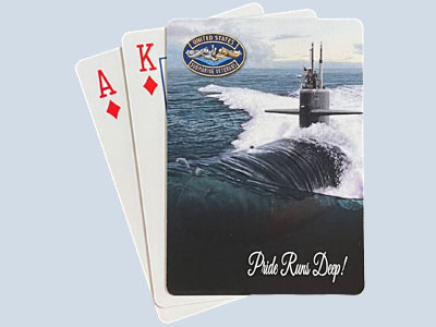 United States Submarine Veterans Playing Cards