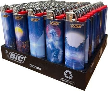 Bic Mystical Retro Wave Lighter - Bic Lighters