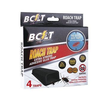 Bolt Roach Trap 4ct, 12box - Roach & Mouse Traps