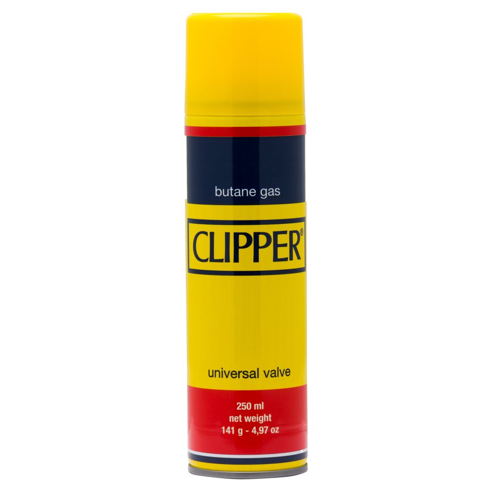 Clipper Butane 250ml 12/box - Butane/Lighter Fluid/Flints