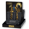 Clipper Metal Matte Black Jet Flame/Torch 12/tray - Clipper