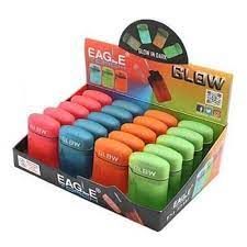 Eagle Glow In Dark Torch Lighters 20/bx - Refillable Lighters & Torch