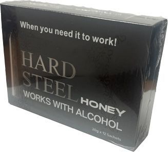 Hard Steele Honey 20g 12/bx - Men Dietary Supplements