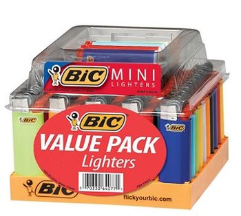 Mini Bic Lighter Pack | Bulk Bic Lighters