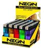 Neon Clear Cheap Lighters - Clear / Cheap Lighters
