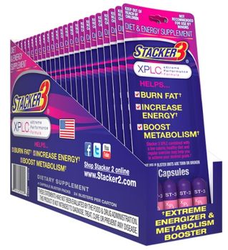 Stacker 3 XPLC pkts - 5hr Energy Vitamins/Supplements