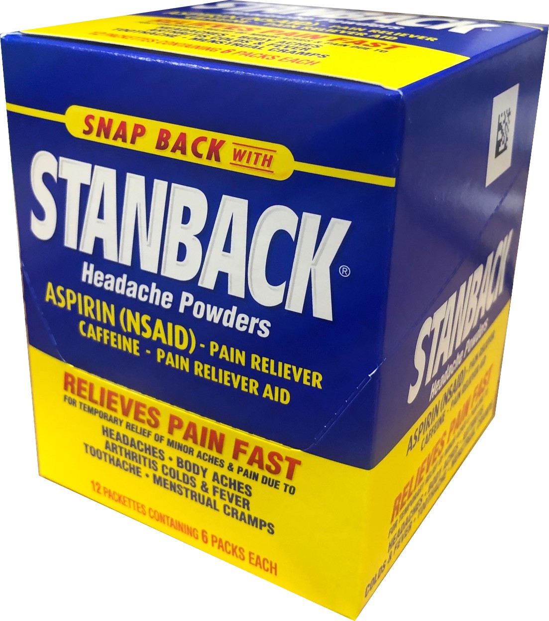 Standback 6's 12/box - All Medicine