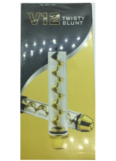 Twist Pipe (1pc) - Pipes, Grinders & Accesories