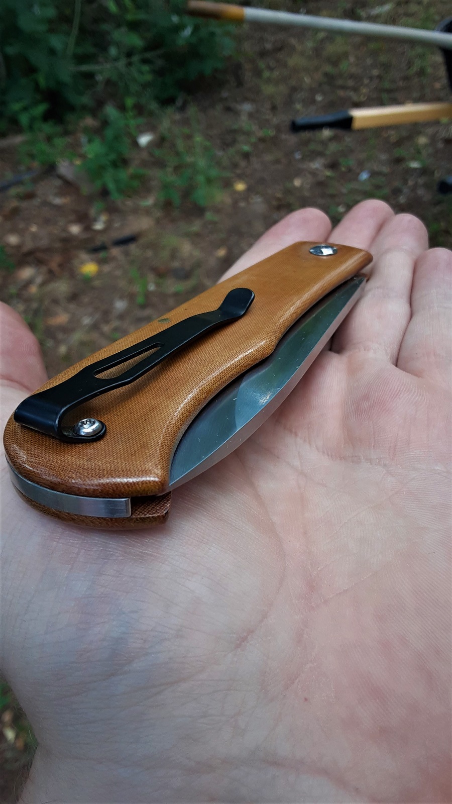 Brown Linen Micarta Ultra-light