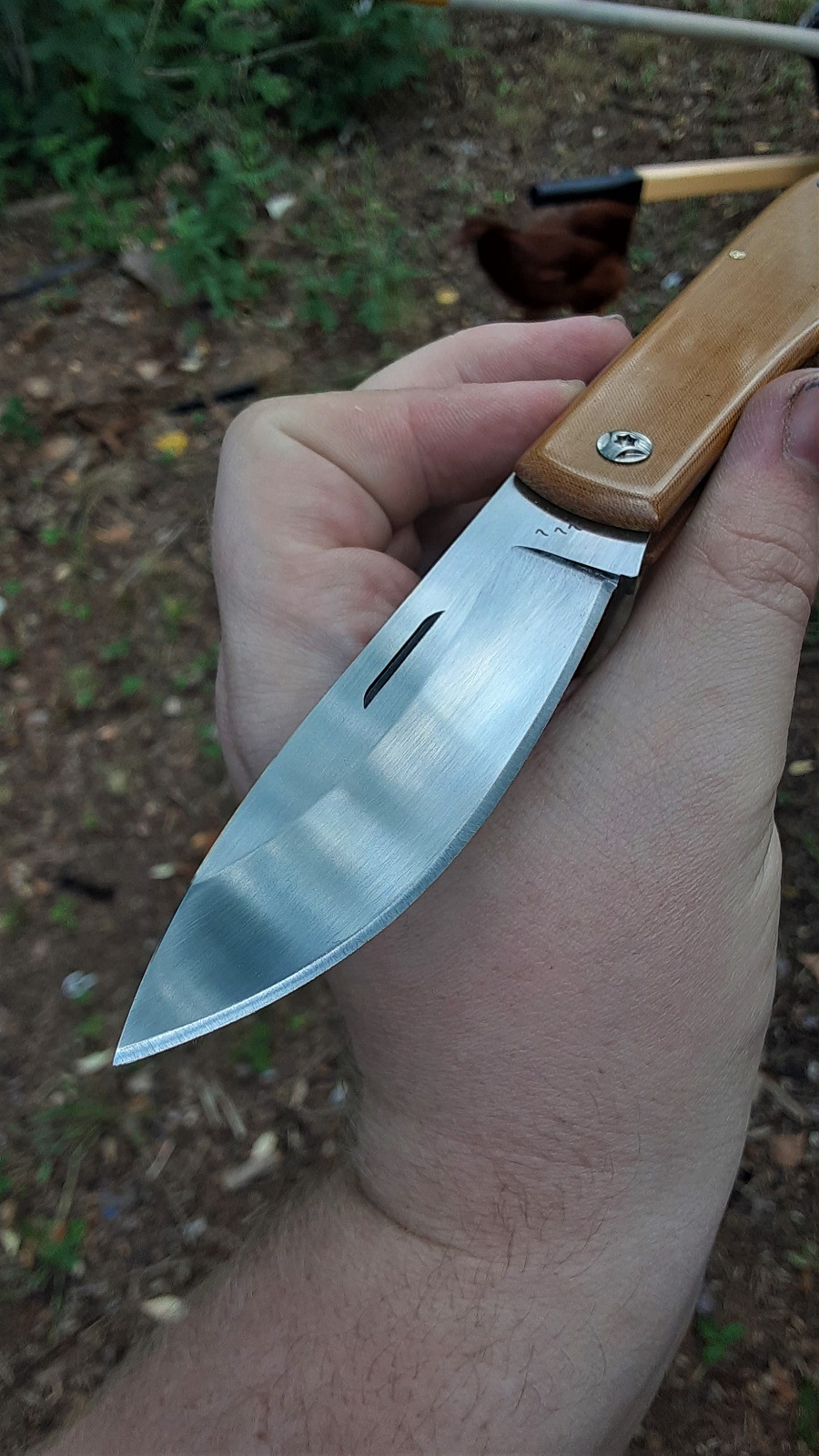 Brown Linen Micarta Ultra-light
