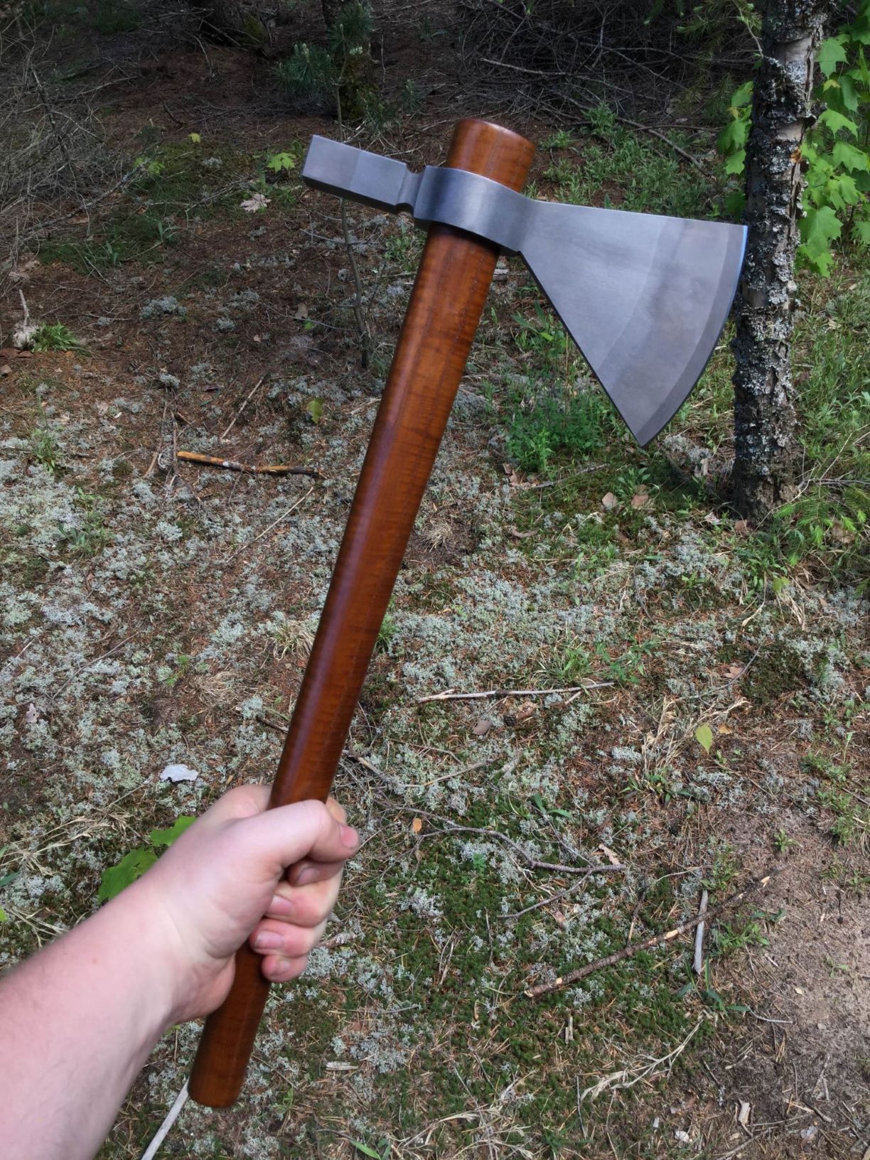 Order a custom hand-forged tomahawk