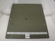 319 Late WW II Lusterless Olive Drab Most common color for 1944-45. A ...