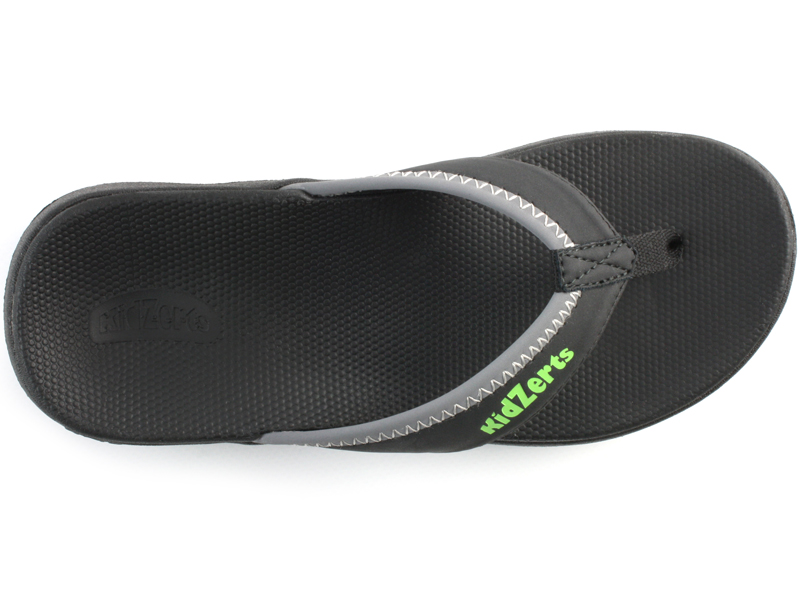 KidZerts Children's Arch Support Flip Flop Sandal, Klute