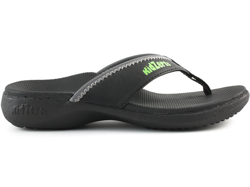 KidZerts Children's Arch Support Flip Flop Sandal, Klute