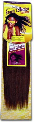 Beauti Collection Human Hair Yaky Weaving 18"