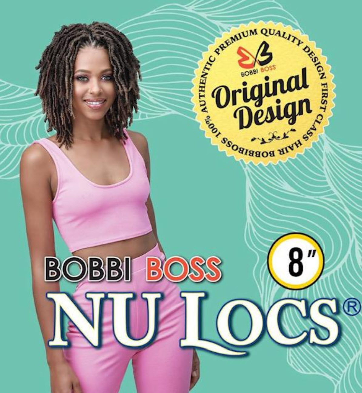 Bobbi Boss African Roots Kanekalon Pre-Made Loop NU LOCS Braid 8"