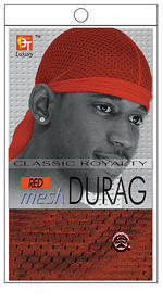 BT Luxury Mesh Durag Red