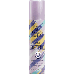 Designer Imposter Body Spray Fairchild 2.5oz