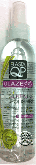 Elasta QP Glaze Plus Silkening Polisher Anti-Frizz Shine Spray 6oz