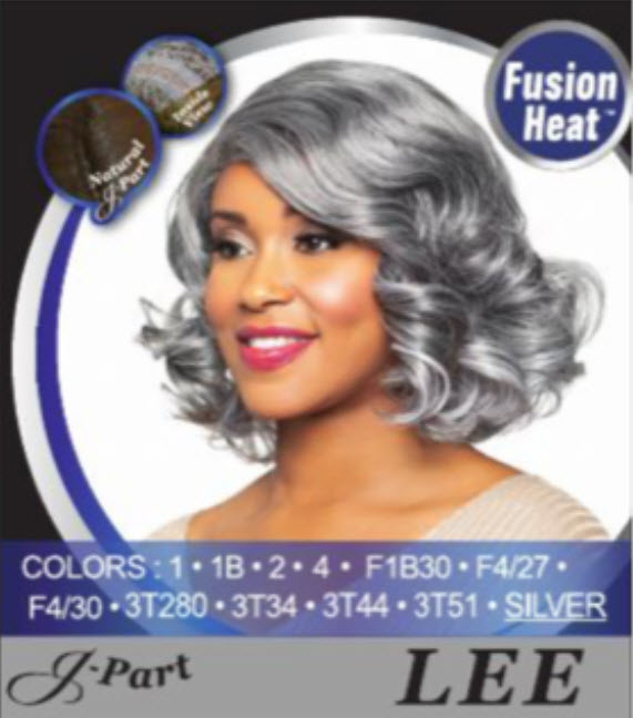 Foxy Silver Synthetic J Part Wig - LEE