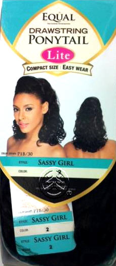 Freetress Equal Lite Drawstring Ponytail Sassy Girl