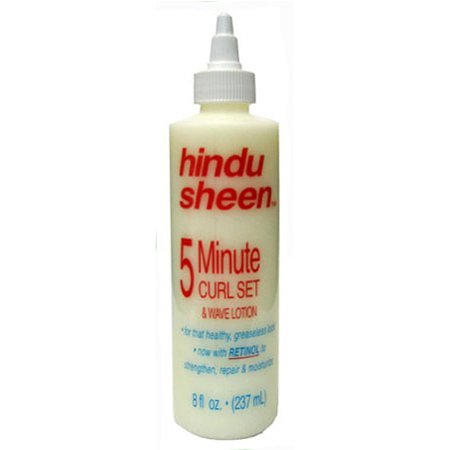 Hindu Sheen 5 Minute Curl Set & Wave Lotion 8 oz BOTTLE