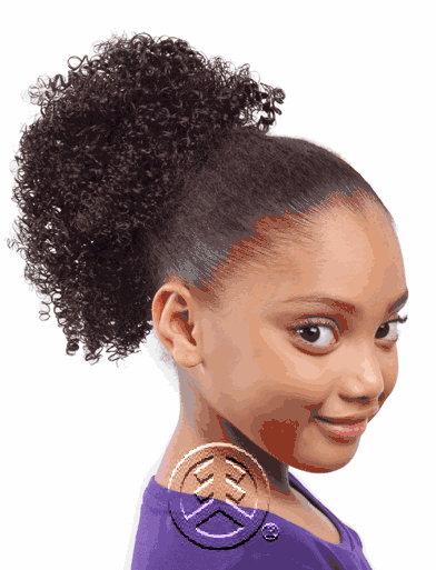 Isis Collection Kids Drawstring Ponytail Kids Afro