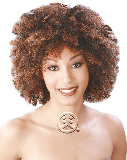 Janet Collection Afro Kinky Perm Weaving 12" 100% Human Hair