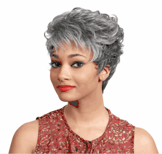 Junee Fashion Manhatten Style Synthetic Wig Swan