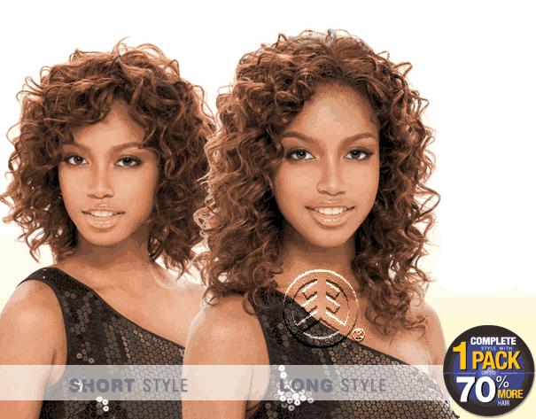 Milky Way Fourbulous 100% Human Hair French Twist 4PCS Hair Weaving