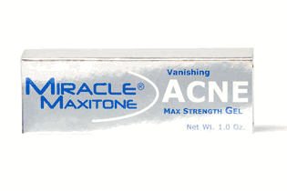 Miracle Maxitone Vanishing Acne Max Strength Gel 1oz