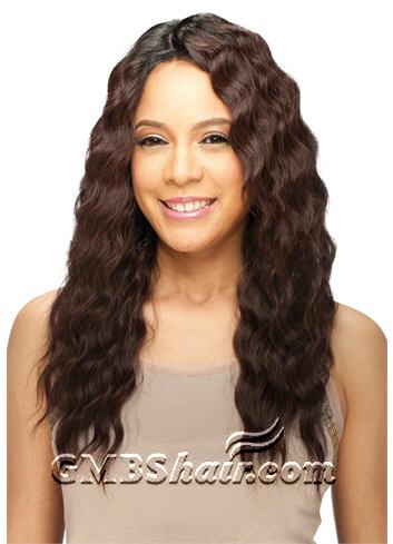 Model Model Deep Invisible Part Synthetic Lace Wig Belle