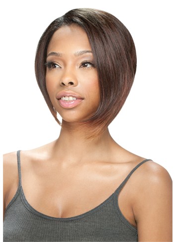 Model Model Synthetic Hair Invisible Part Wig Yubrianna
