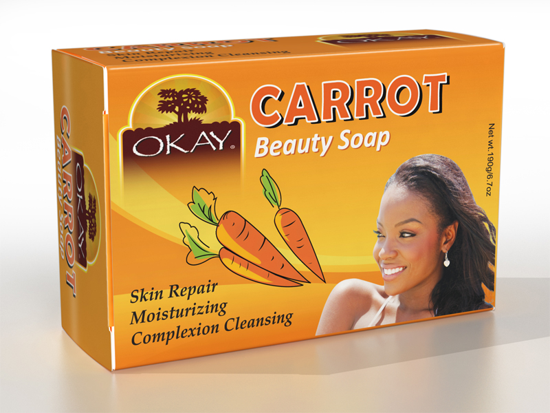 Okay Carrot Beauty Soap 6.7oz